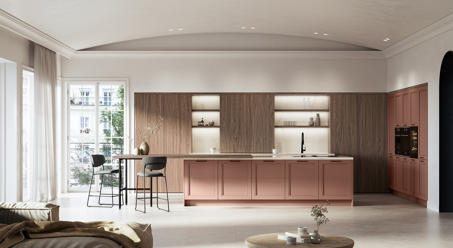 Classic modular kitchens Made in Italy - Arredo3