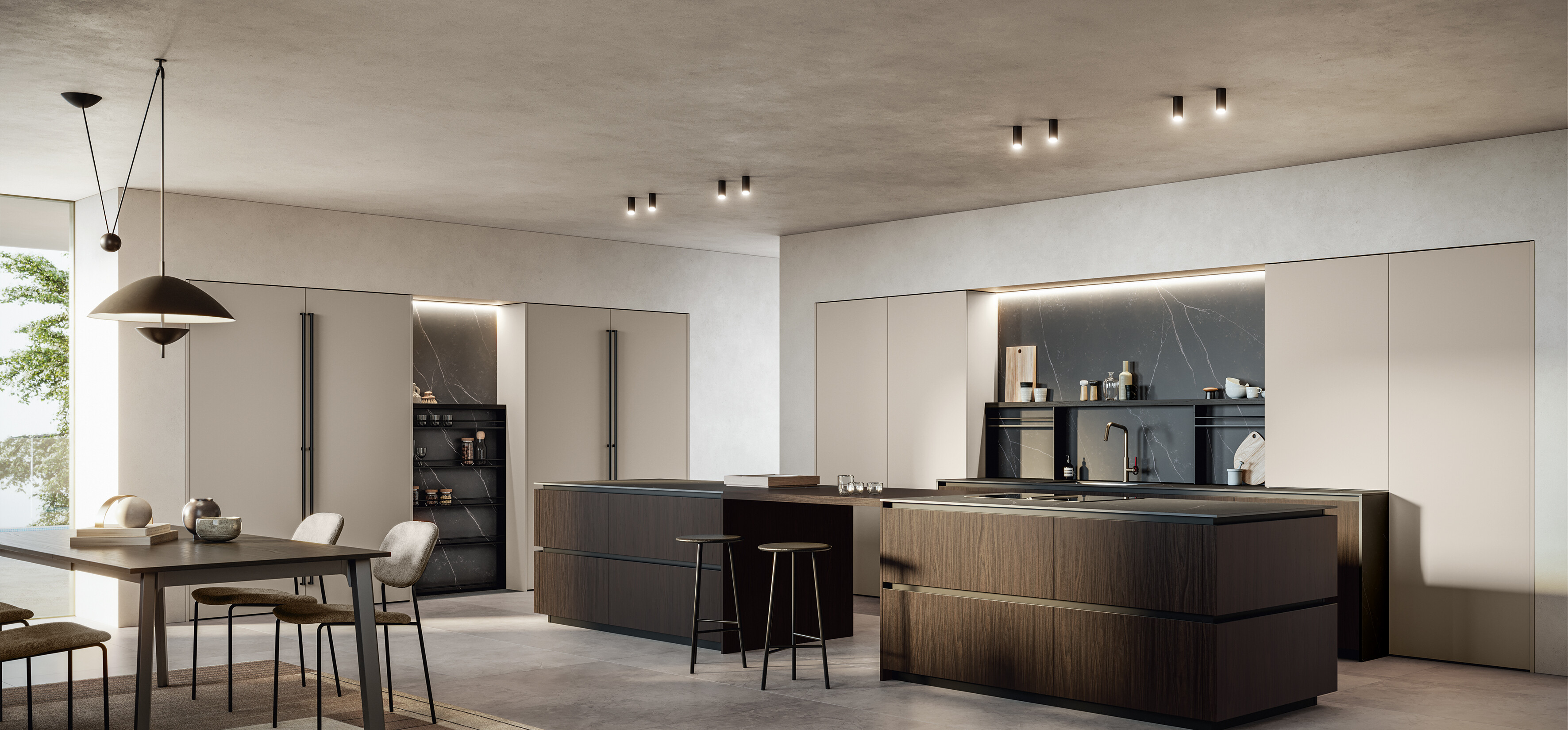 Modern modular and customizable kitchen - Kalì - Arredo3