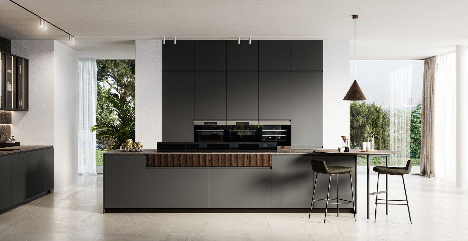 Cucina moderna e versatile con finiture eleganti - Wega - Arredo3