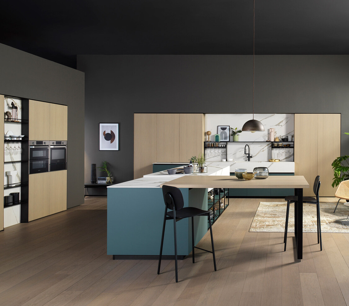 Eco-sustainable kitchens with eco-friendly recycled materials - Arredo3