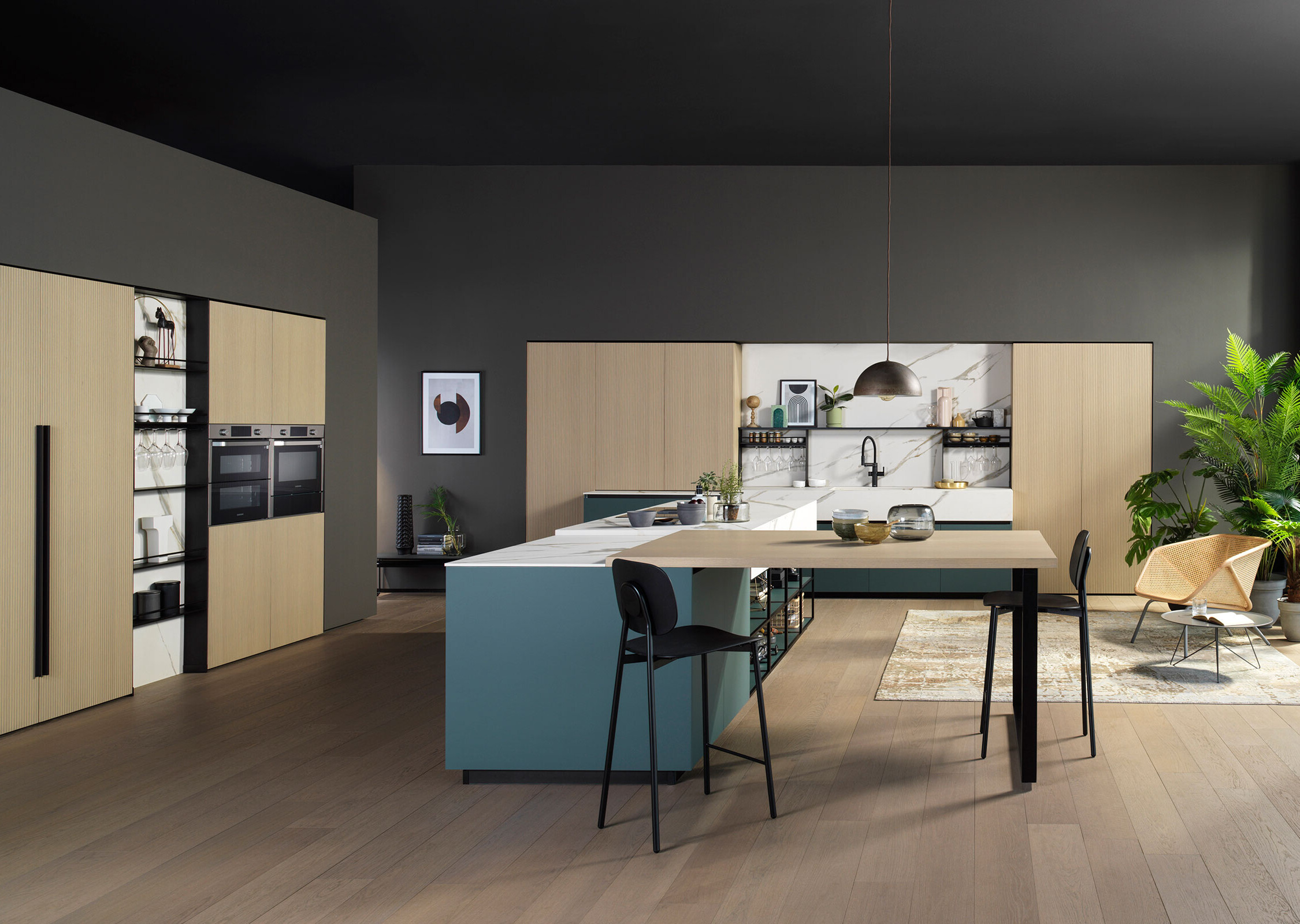 Eco-sustainable kitchens with eco-friendly recycled materials - Arredo3